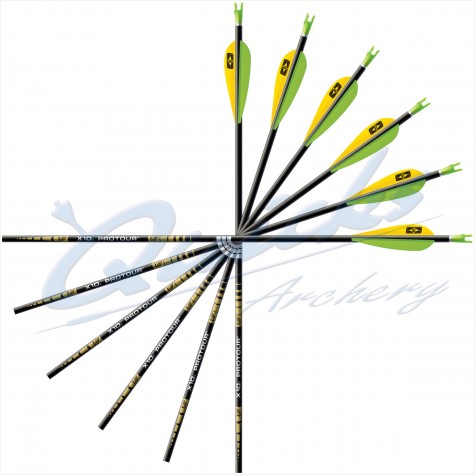 Carbon Arrows : Easton X10 Pro Tour Arrows : Quicks Archery