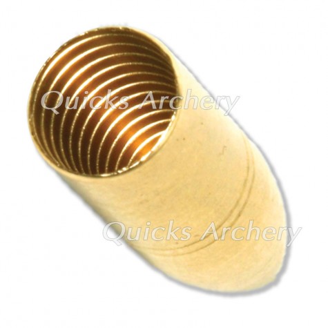 Brass Screw-On Bullet Points 5/16 100grain : Quicks Archery