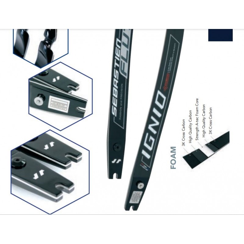 Sebastien Flute Archery IGNIO Cross Carbon-Foam Limbs